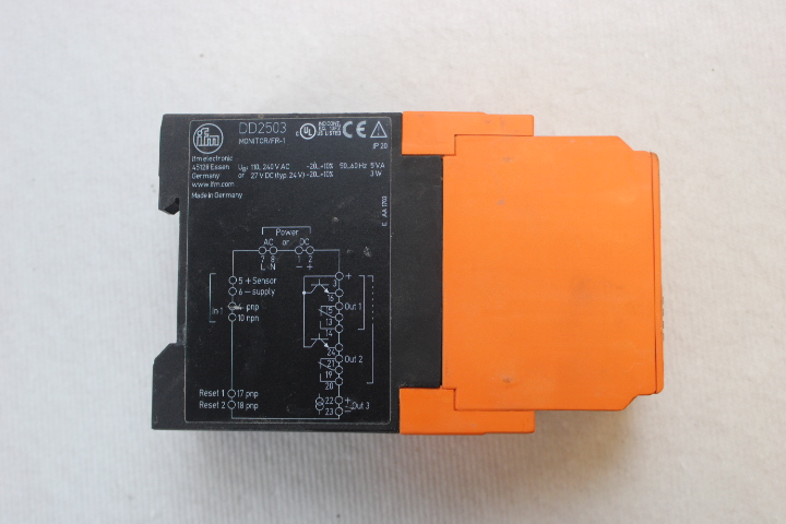 ifm Electronic DD2503 Monitor/FR-1 Auswerteeinheit zur ...